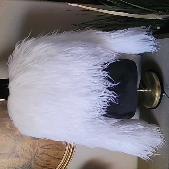 Prada | Jackets & Coats | Vintage Authentic Prada White Kidassia Goat ...